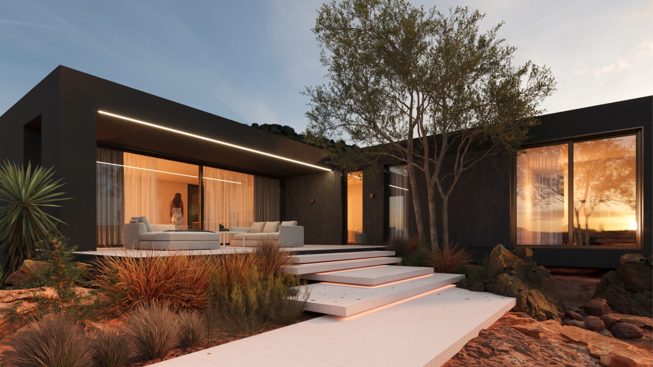 High-Tech style house - Saint-Michel model - Inhaus France